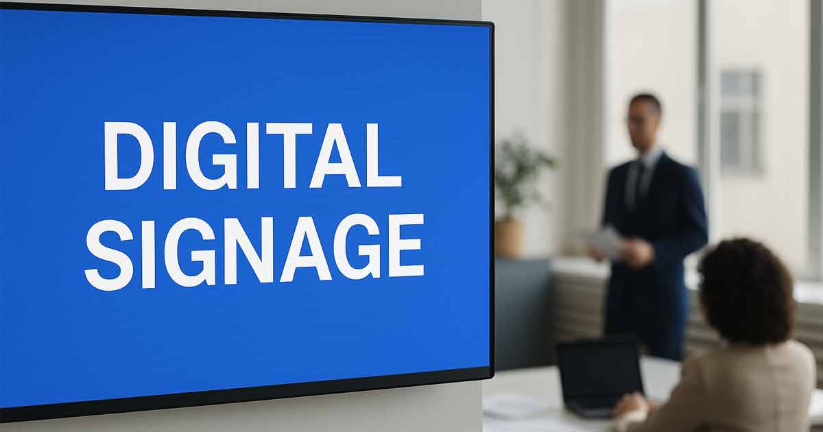 Digital signage: Effektiv visuel kommunikation til virksomheder